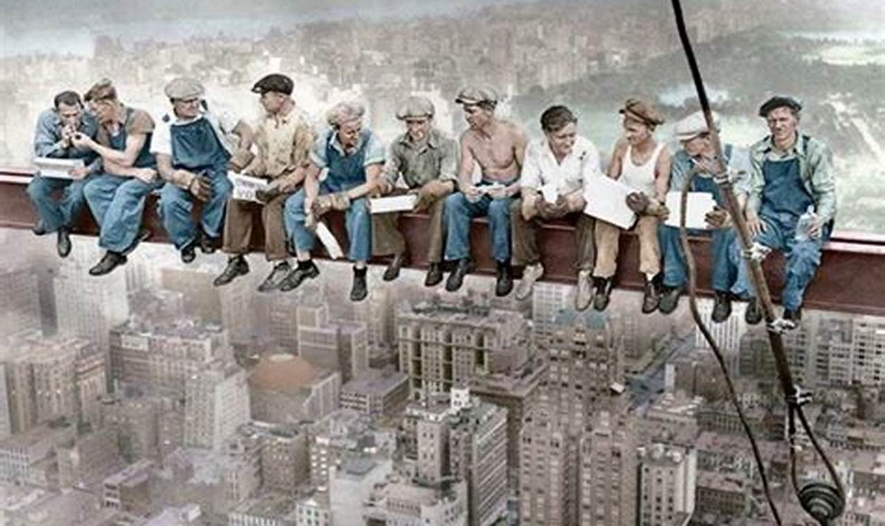 Unveiling The Wonders Of Lunch On A Skyscraper: A Guide To Lunch Break ...
