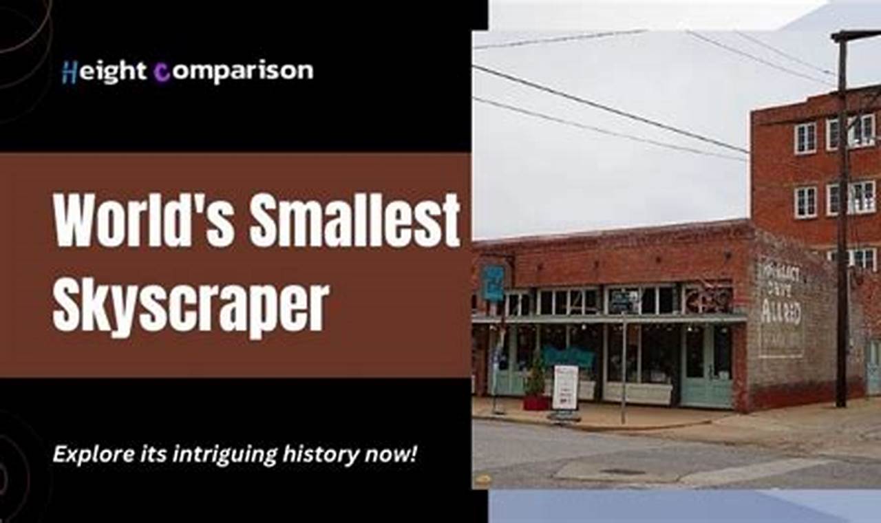 Discover The Wonder Of The "World's Tiniest Skyscraper"