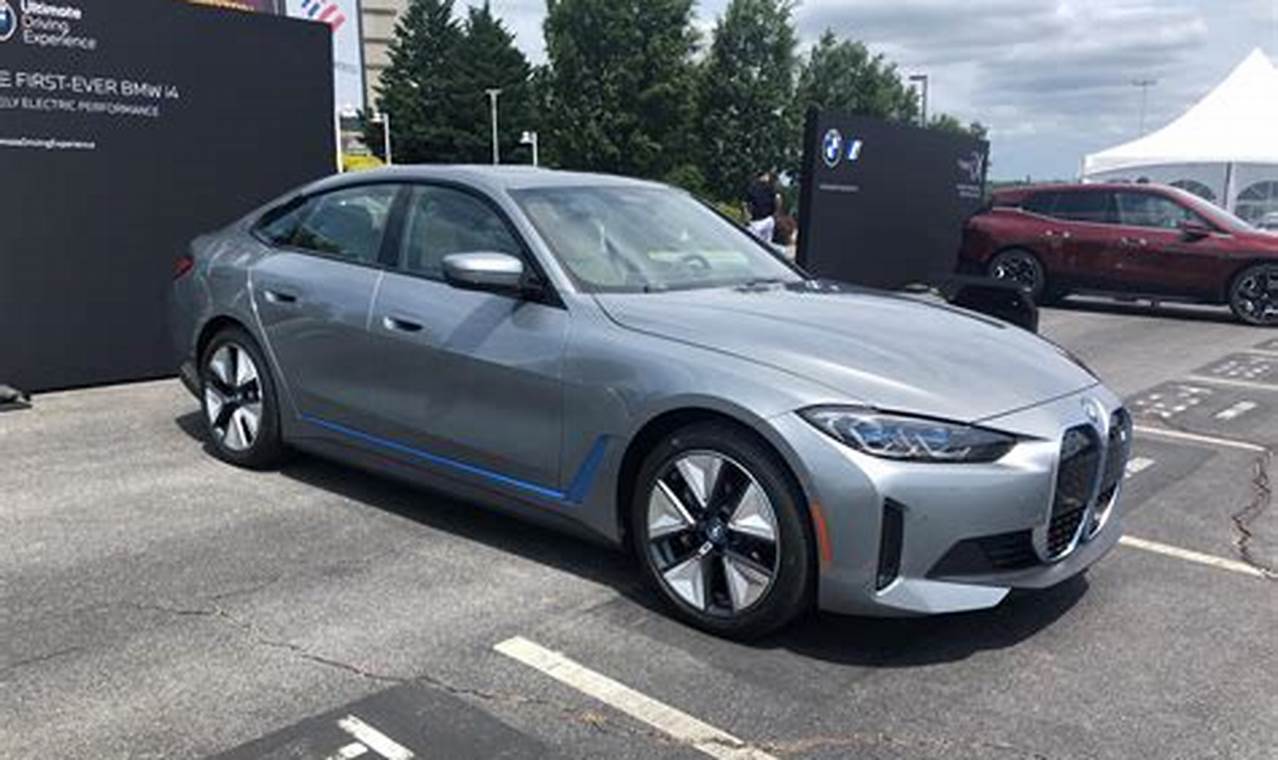 Exquisite Elegance: BMW I4 In Skyscraper Grey Metallic
