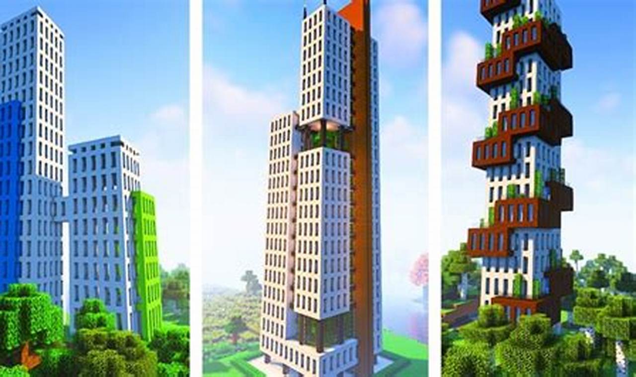 The Ultimate Guide To Building Majestic Skyscrapers In Minecraft ...