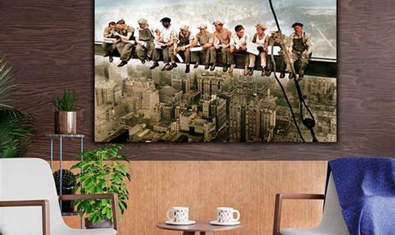 Behold The Iconic "Lunch On A Skyscraper" In A Grand Large Print