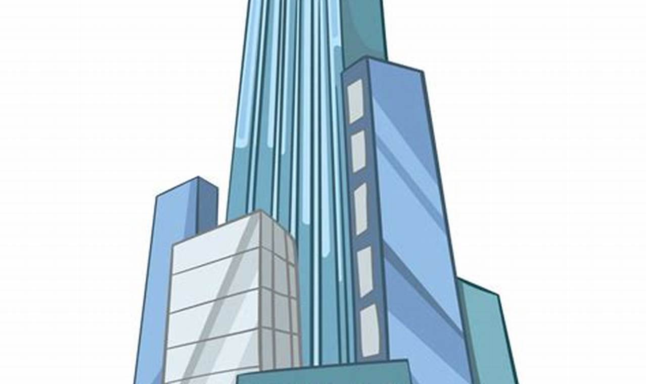 Eye-Catching Cartoon Skyscrapers: Architectural Wonders In Animation