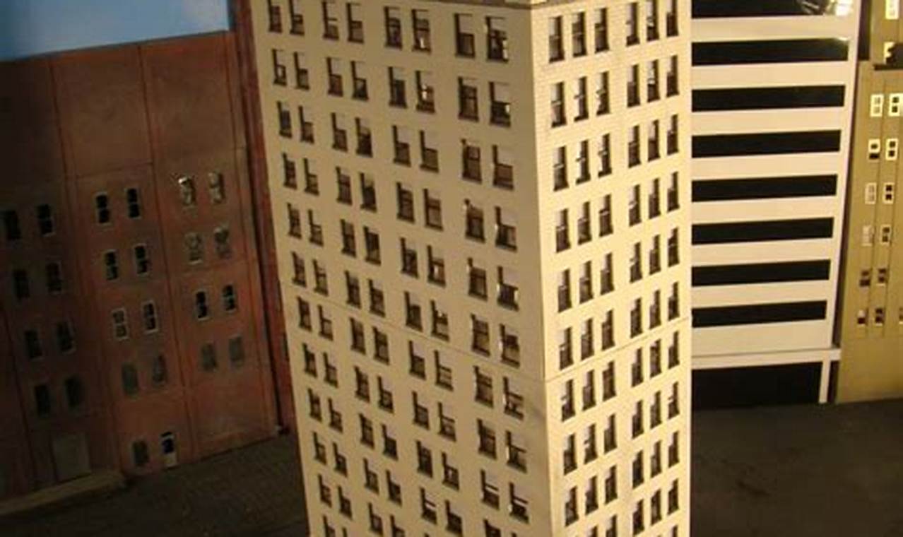Unveil The Enchanting World Of HO Scale Skyscrapers: Miniature Marvels ...