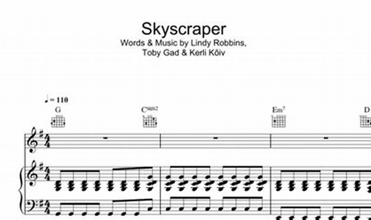 Spectacular Skyscraper Guitar Chords: A Guide To Soaring Heights